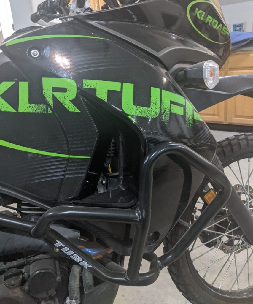 Tusk Crash Bars OUT OF STOCK – KLRDASH